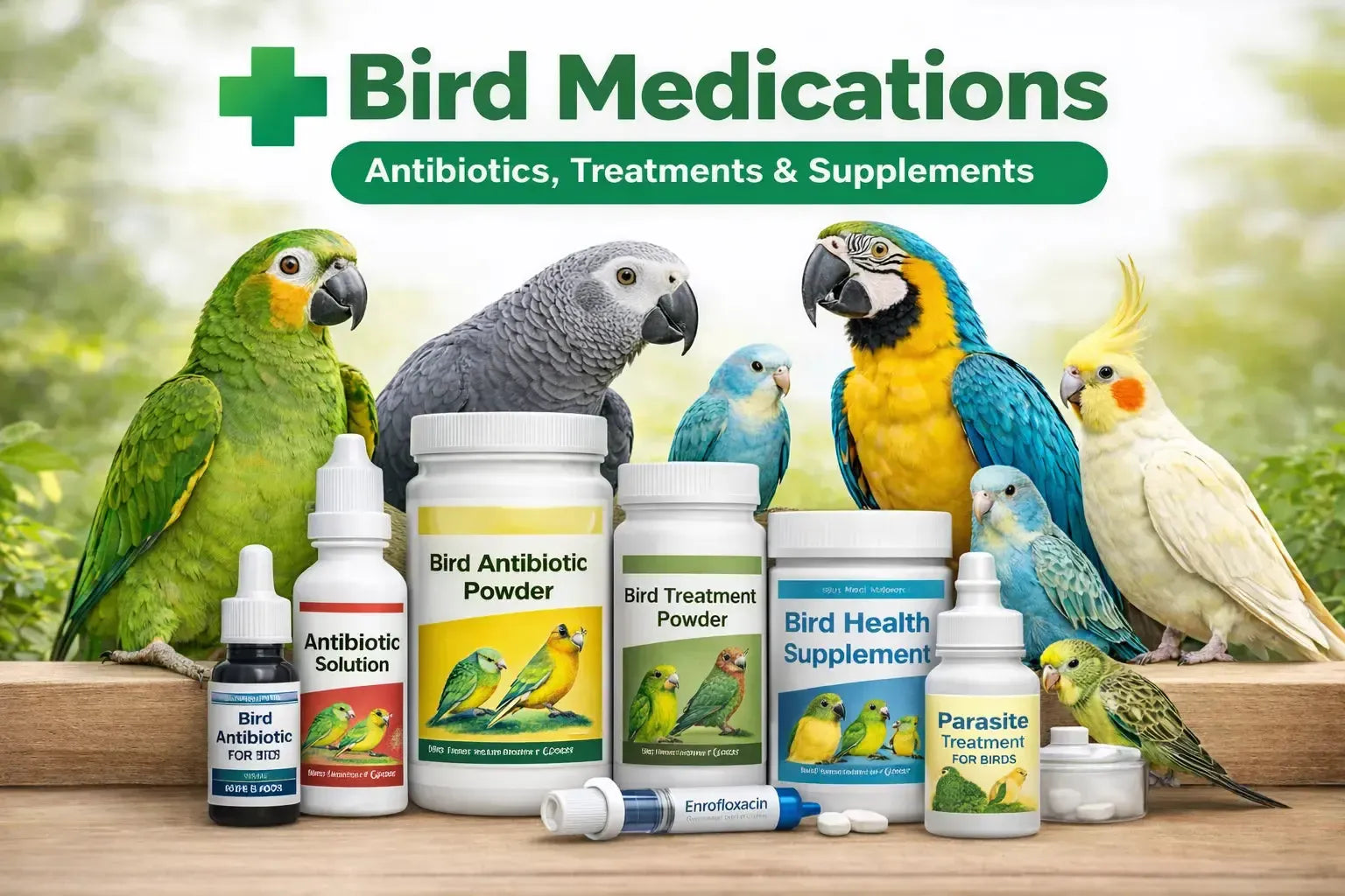 Bird Medications | Antibiotics & Treatments – Pet Megamart
